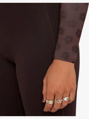 Roxy 3/2mm Elite Chest Zip Fullsuit - Coconut Shell