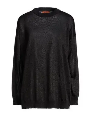 Missoni Missoni Viscose Sweater With Metallic Fiber Black