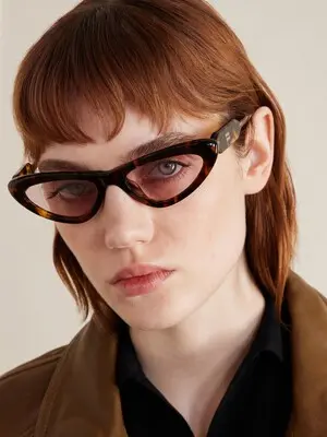 Miu Miu Cat-eye Acetate Sunglasses