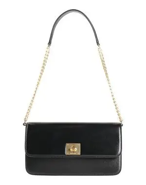 GOLDEN GOOSE Leather Baguette Bag - Black