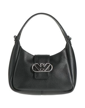 Emporio Armani Light Cow Leather Handbag - Black