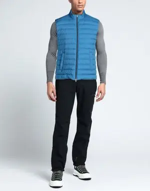 Herno Quilted Goose Down Vest - Blue