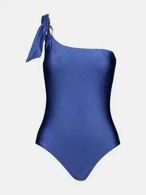 Zimmermann Mid Ascension Trim One-piece - Blue