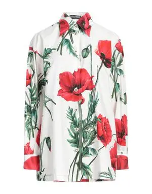 Dolce & Gabbana Floral-print Cotton Shirt