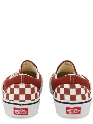 VANS Checkerboard Slip-on Sneakers - Bordeaux