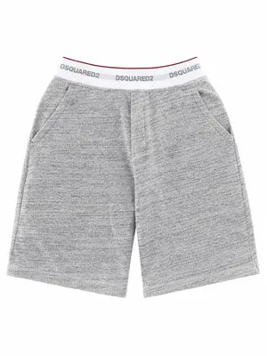 Dsquared2 Oversized Logo Shorts - Grey