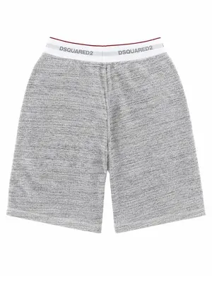 Dsquared2 Oversized Logo Shorts - Grey