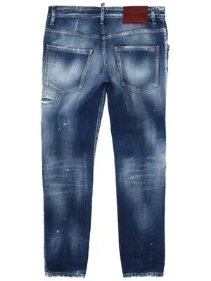 Dsquared2 Skater Jeans With Distressed Detail - Blue