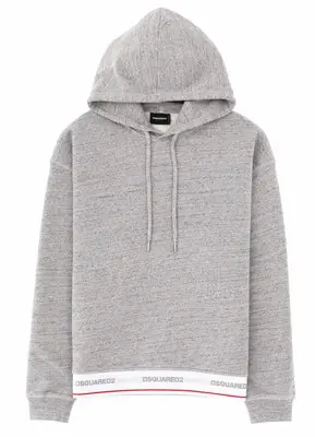 Dsquared2 Logo Hoodie - Grey
