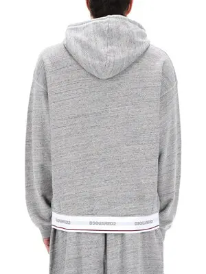 Dsquared2 Logo Hoodie - Grey