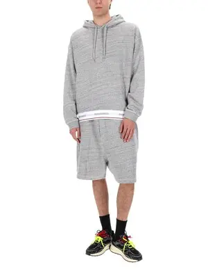 Dsquared2 Logo Hoodie - Grey