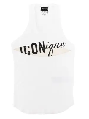 Men's Dsquared2 White Tops