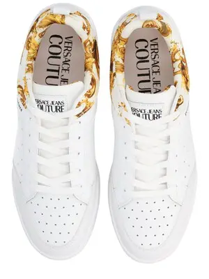 Versace Low Top Sneakers - White