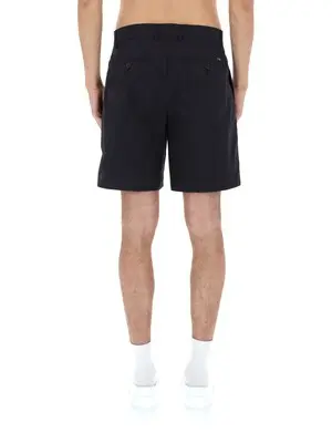 Emporio Armani Cotton Shorts - Blue