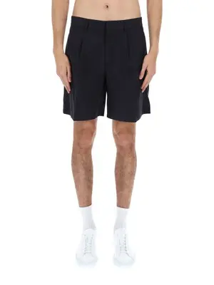 Emporio Armani Cotton Shorts - Blue
