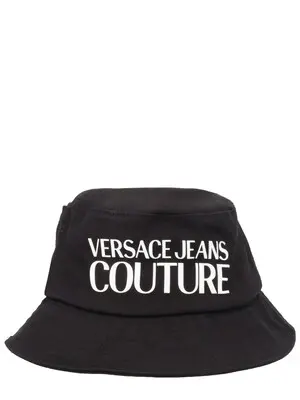 Men's Versace Black Hats