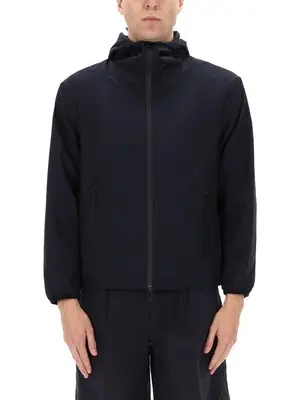 Emporio Armani Hooded Zip-up Jacket