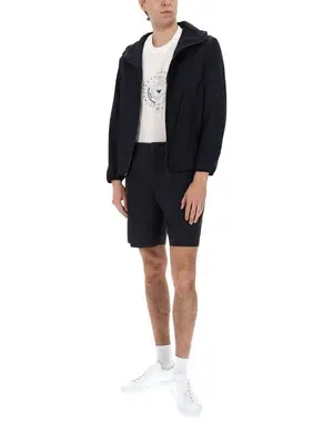 Emporio Armani Hooded Zip-up Jacket