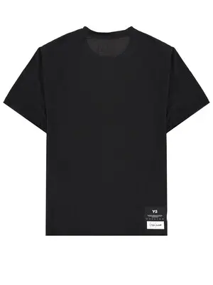 Y3 T-shirt Con Patch Logo