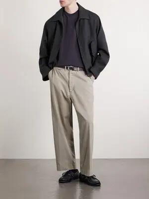 A.PRESSE Cotton And Cashmere-blend T-shirt