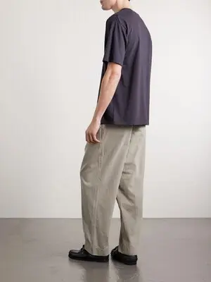 A.PRESSE Cotton And Cashmere-blend T-shirt