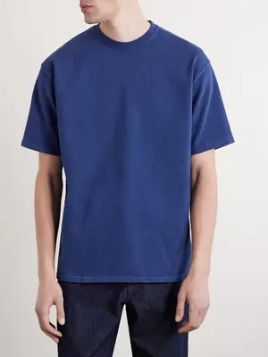A.PRESSE Vintage Cotton-jersey T-shirt