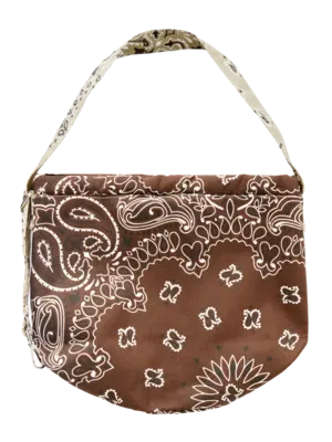 CALL IT BY YOUR NAME Seau Bandana-print Cotton Tote
