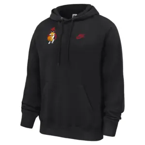 Nike Iowa State Cyclones Club Fleece Ncaa Pullover Hoodie - Black
