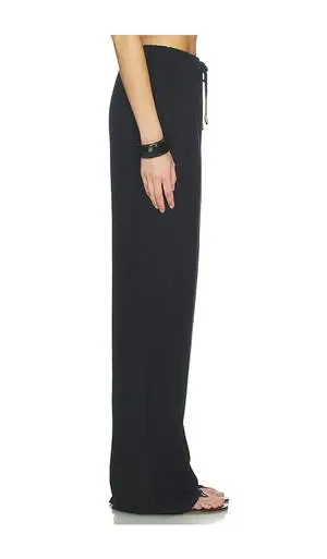 ALL THE WAYS Beth Drawstring Pant - Black