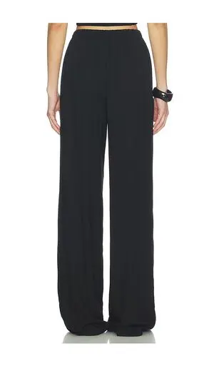 ALL THE WAYS Beth Drawstring Pant - Black
