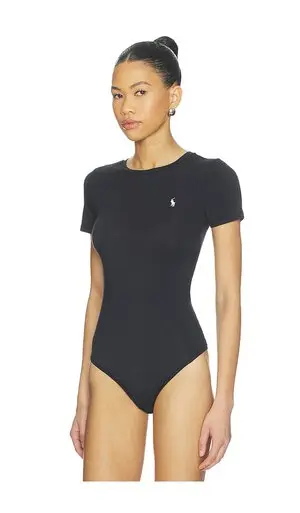Polo Ralph Lauren Short Sleeve Bodysuit - Onyx