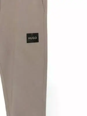Hugo Drawstring Logo Patch Trousers
