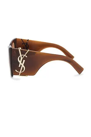 Saint Laurent Monogram Blaze Cat Eye Sunglasses