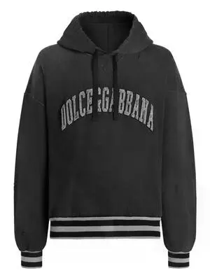 Dolce & Gabbana Striped Sweatshirts Hoodies For Men