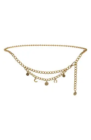 TREASURE & BOND Spencer Charm Chain Belt