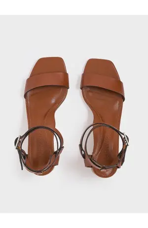 Marion Parke Brett Nappa Block Heel Sandal