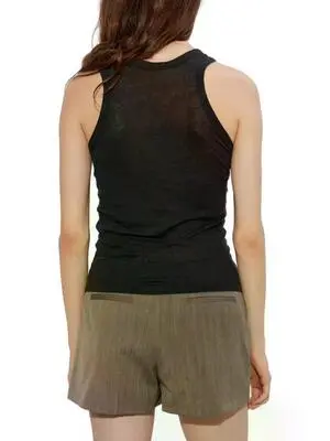 IRO PARIS Safrina Racerback Tank Top - Black