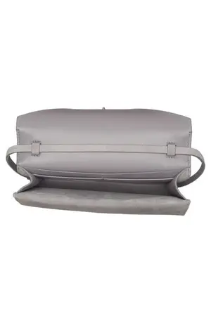 TOM FORD Mini Aube Suede Shoulder Bag - Cloudburst