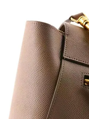 Celine Belt Bag Textured Leather Micro Satchel - Neutrals