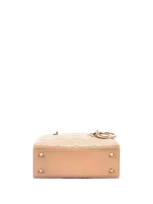 Dior Lady Small Satchel Cannage Quilt Patent