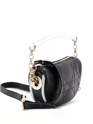 Dior Vibe Cannage Quilt Lambskin Mini Hobo Bag