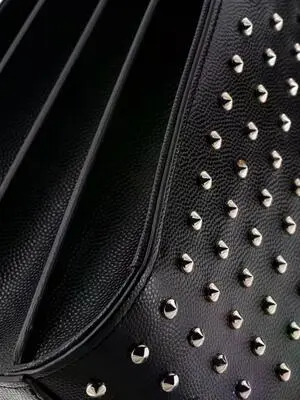 Saint Laurent Sac De Jour Small Studded Leather Tote Bag - Black