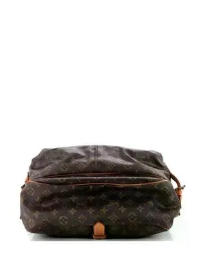 LOUIS VUITTON Saumur 35 Crossbody Bag Monogram Canvas