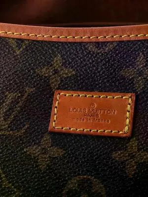 LOUIS VUITTON Saumur 35 Crossbody Bag Monogram Canvas