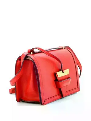 Loewe Barcelona Leather Medium Shoulder Bag - Red