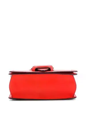 Loewe Barcelona Leather Medium Shoulder Bag - Red