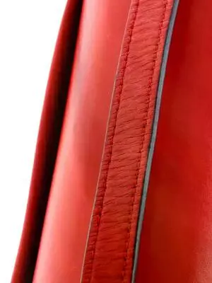 Loewe Barcelona Leather Medium Shoulder Bag - Red