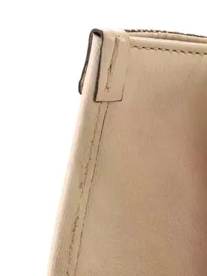 Gucci Horsebit 1955 Chain Gg Canvas Leather Large Tote Bag - Brown