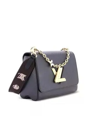 LOUIS VUITTON Flower Chain Twist Convertible Handbag Epi Leather Mm