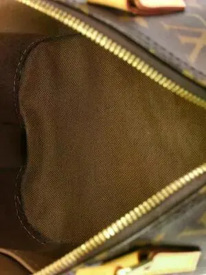 LOUIS VUITTON Alma Bb Crossbody Bag Monogram Canvas